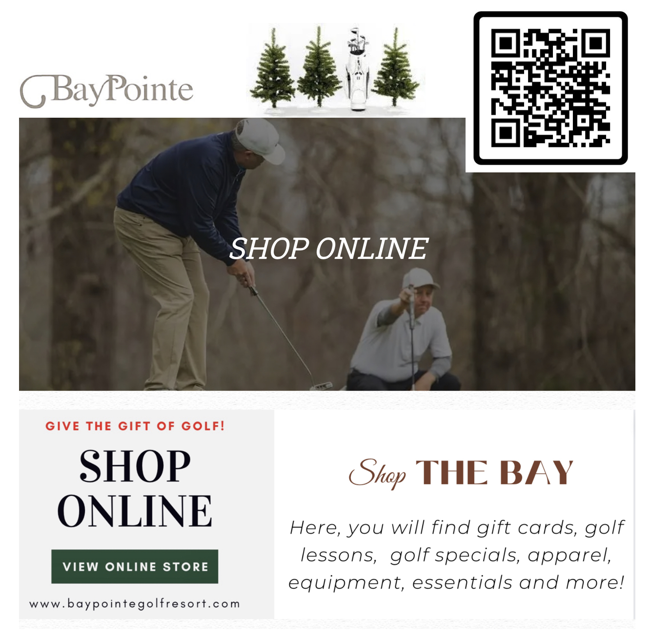 Online Store - Bay Pointe Country Club